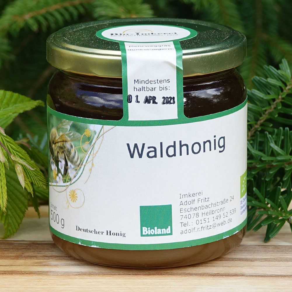 Honig »Bio-Waldhonig vom Heilbronner Land (DE-öko-006)« aus Heilbronner ...