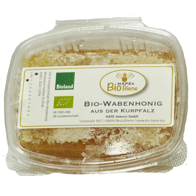 Honig »Bio-Wabenhonig aus der Kurzpfalz (DE-BW-006-20222-A)« aus ...
