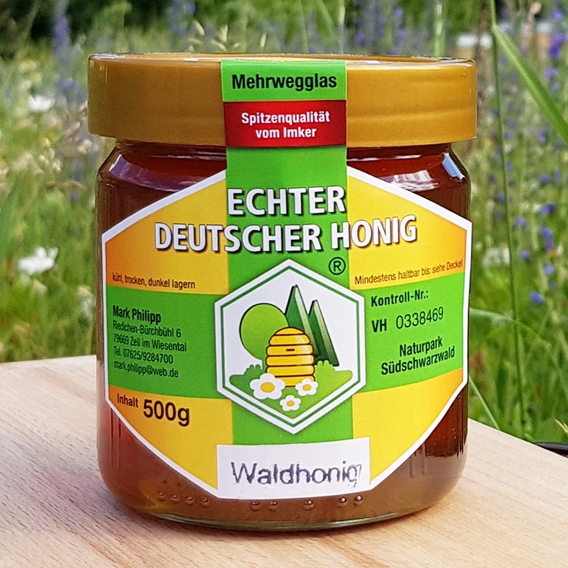 Honig »Schwarzwald-Waldhonig aus Zell im Wiesental« aus Schwarzwald und ...