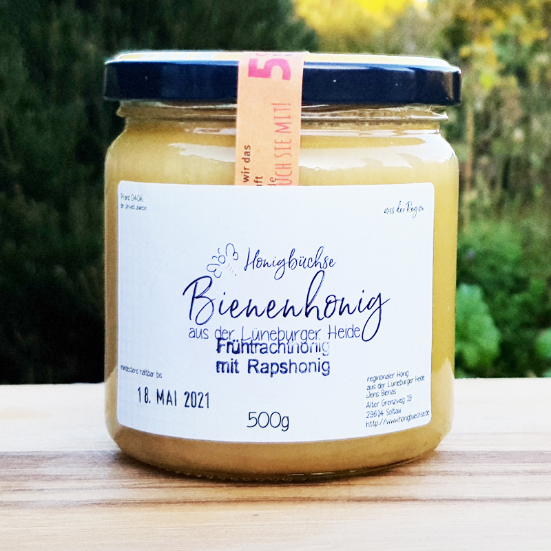 Honig »Frühtracht mit Rapshonig aus der Lüneburger Heide« aus ...
