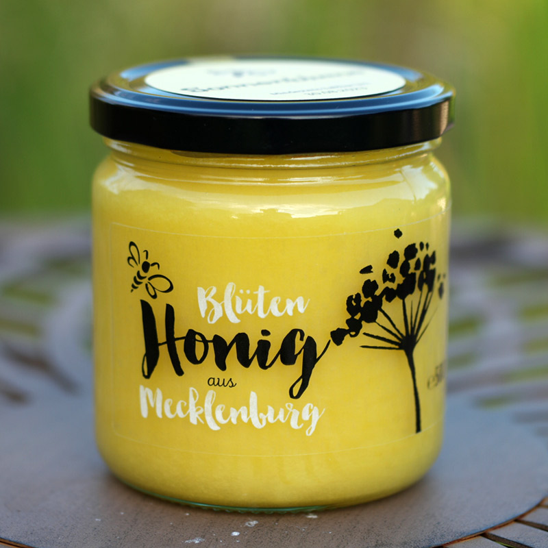 Honig »Rarität: Sonnenblumenhonig aus Mecklenburg« aus Mecklenburg von ...